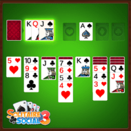 Solitaire 3 Social Review: online Klondike Solitaire with three cards