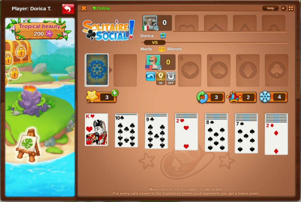 Duel – Tournament on Solitaire Social - one round game mode in ...