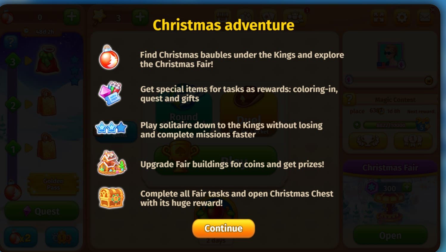Solitaire Social Christmas Adventure - Fantastic Event 2022