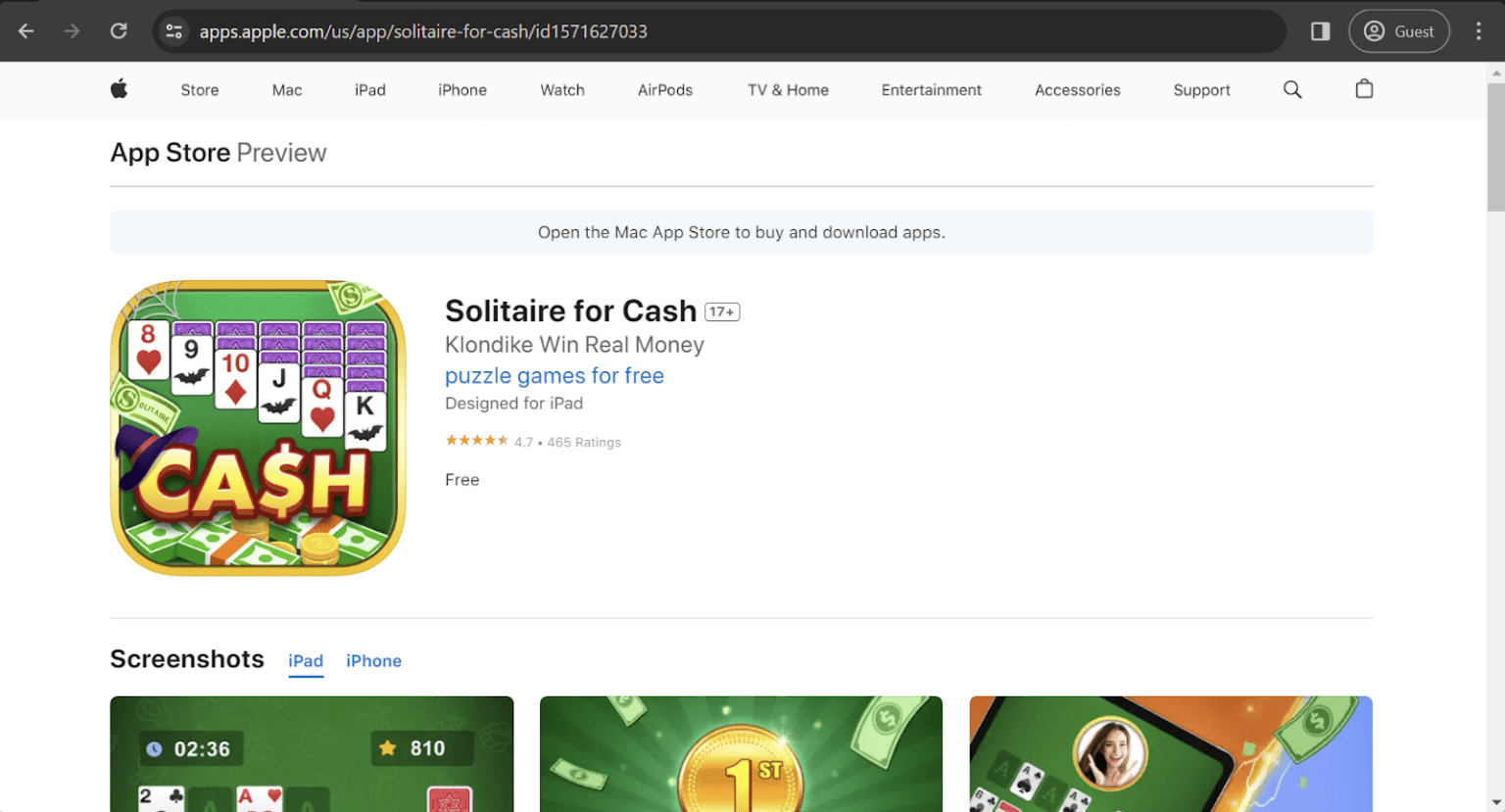 Solitaire for money & cash. Get paid to play solitaire with these apps