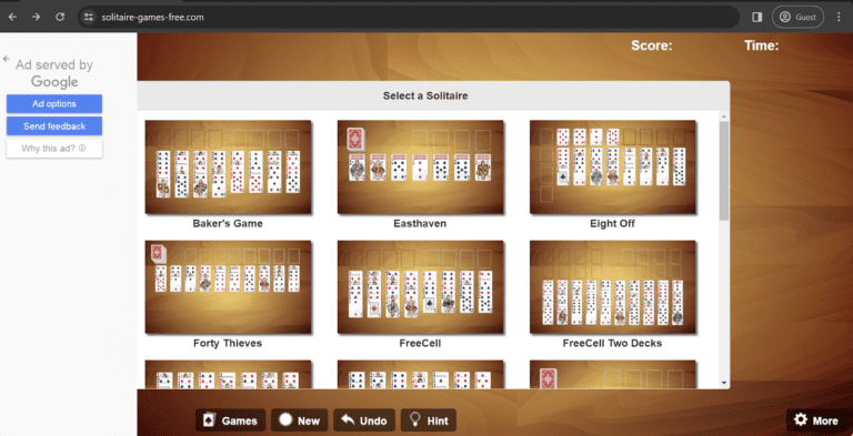 Double Deck Freecell Card Game: Play Online & Free - Solitaire Social